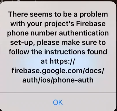 Phone Number Authentication With Swift Code · Issue #277 · firebase/FirebaseUI-iOS · GitHub
