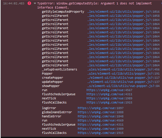 Web Component problem · Issue #20006 · ElemeFE/element · GitHub