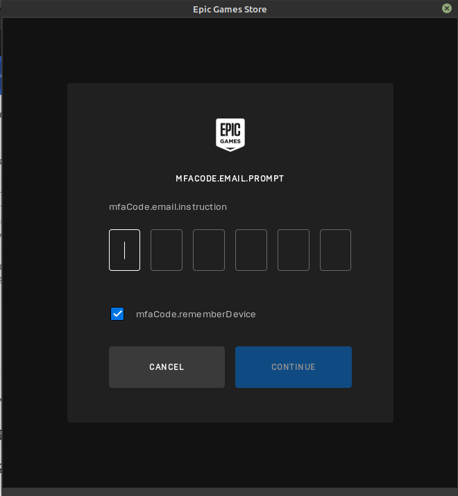 In 0.5.9beta1 Epic Login panel only shows language codes · Issue #3632 ...