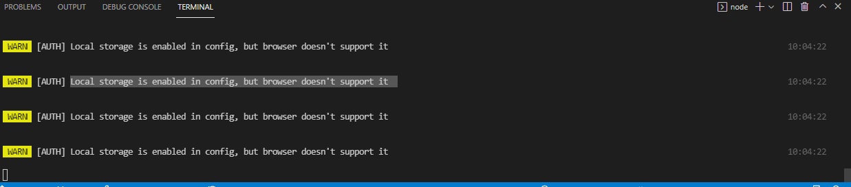 [AUTH] Local storage is enabled in config, but browser doesn't support it · Issue #1422 · nuxt ...