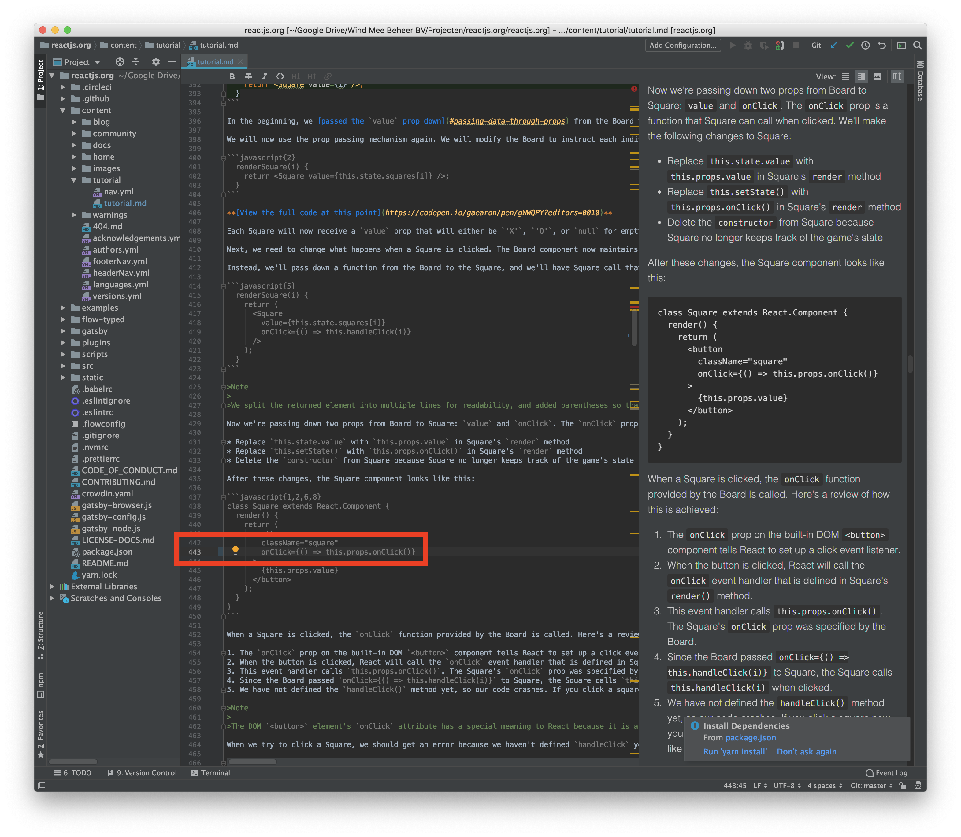 Typo in function name in tutorial.md · Issue #3041 · reactjs/react.dev · GitHub