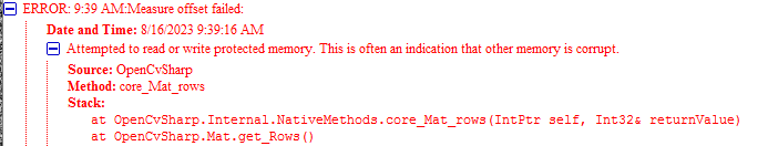 Memory Access Violation After Converting a Bitmap to a Mat · Issue #1601 · shimat/opencvsharp ...