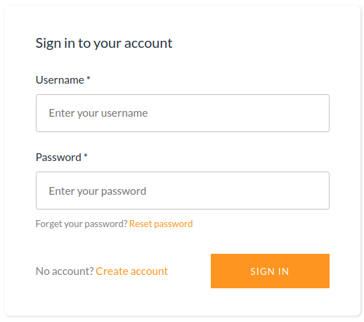 React Amplify Custom Component Override Option Hides Default Signup Link · Issue 2640 · Aws