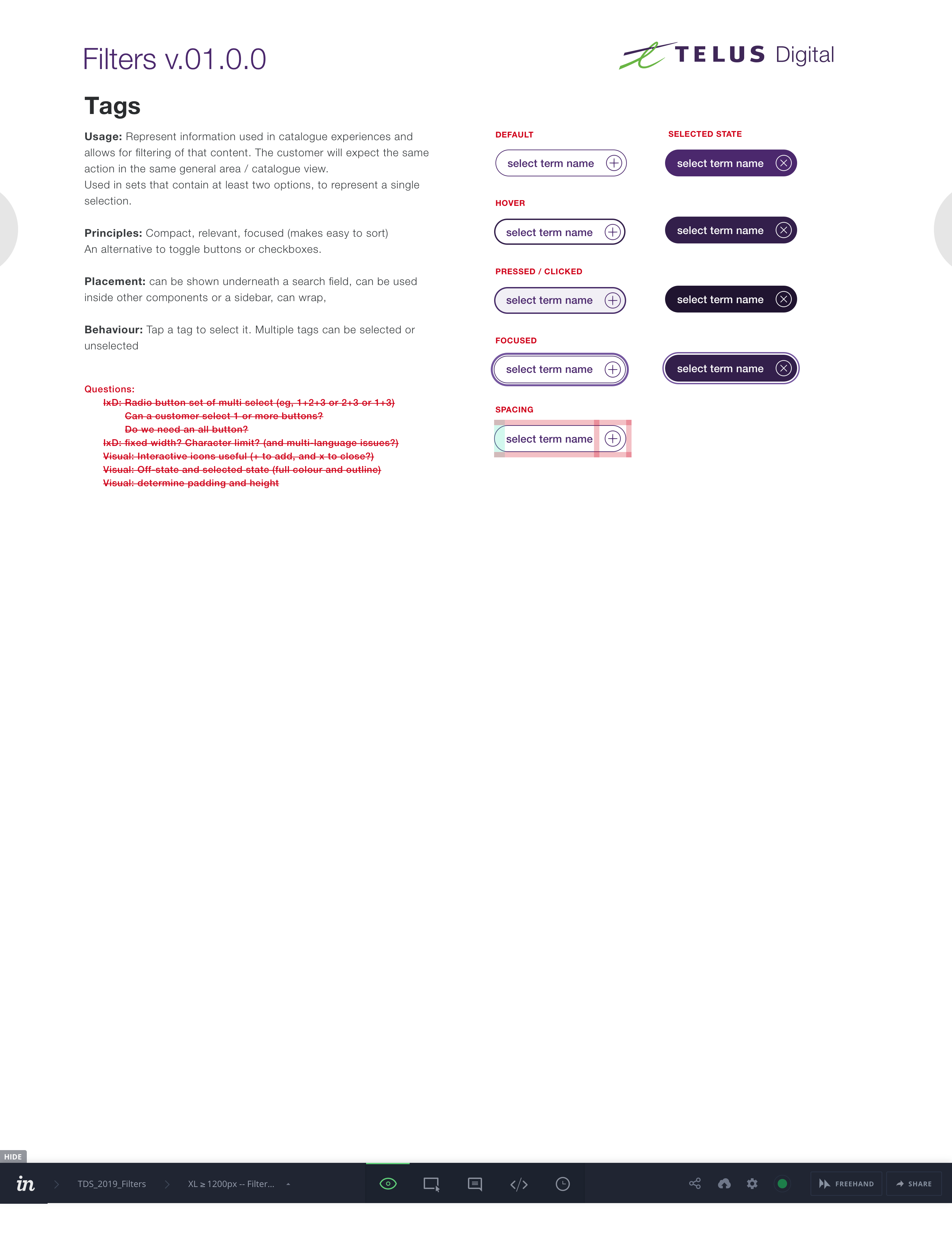 (core team developing) new: Filters Tags · Issue #189 · telus/tds ...