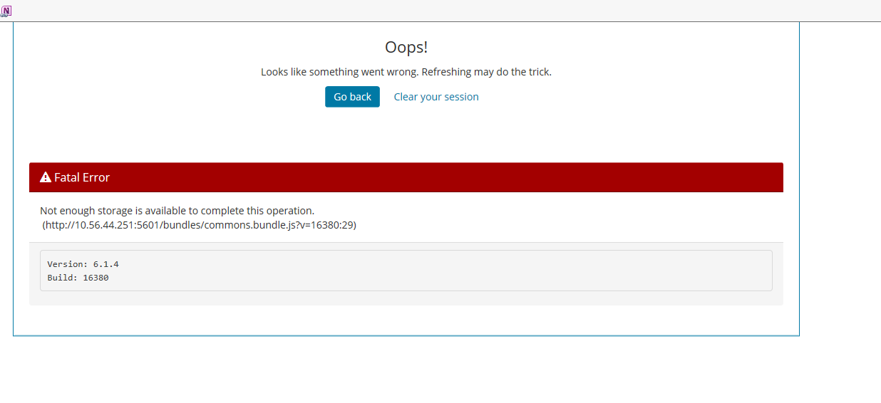 Fatal Error: Not enough storage is available to complete this operation. · Issue #26641 ...