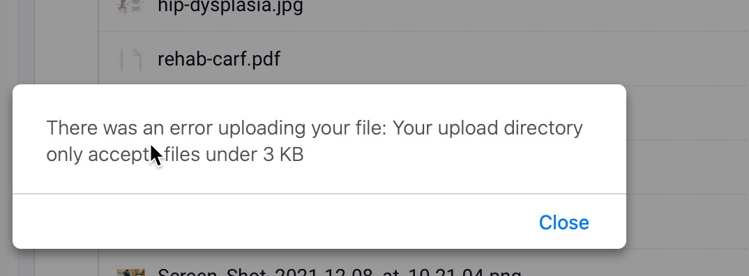 [Assets] Files > Upload Directories > Edit Upload Directory: File ...