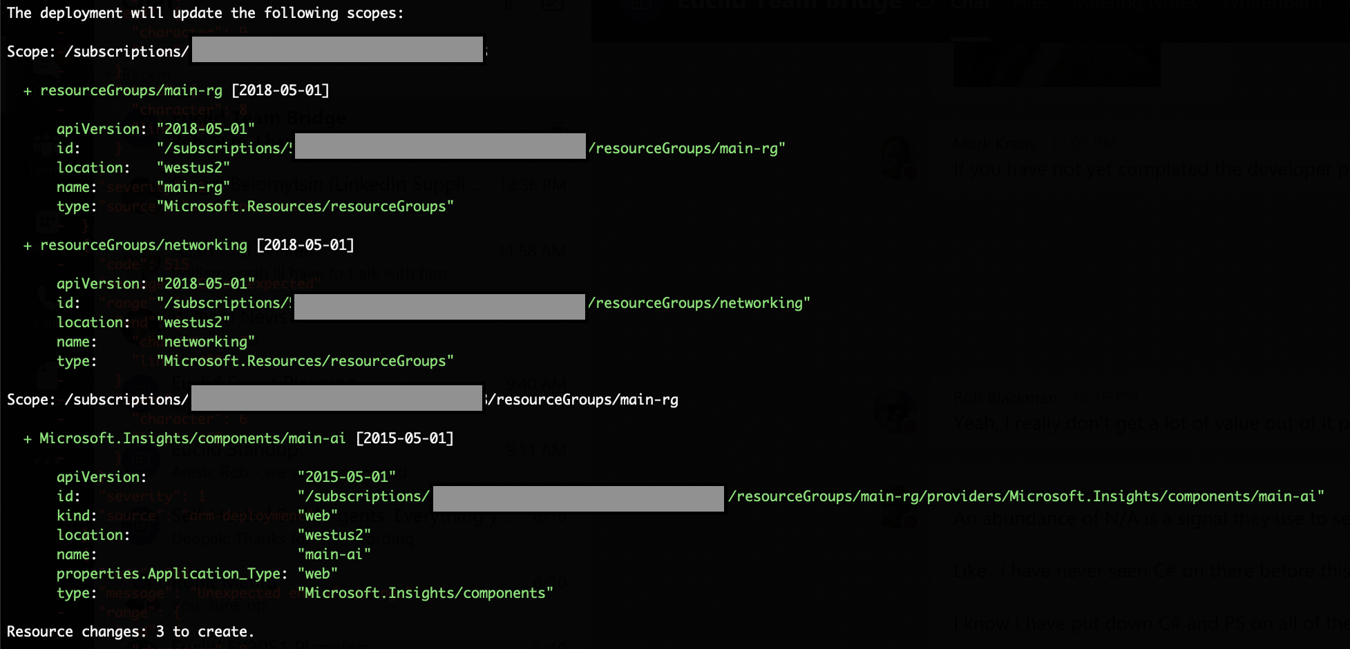 WhatIf doesn't support deployment references · Issue #72 · Azure/arm-template-whatif · GitHub