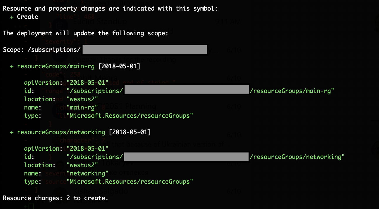 WhatIf doesn't support deployment references · Issue #72 · Azure/arm-template-whatif · GitHub
