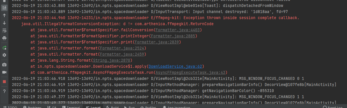 Run Ffmpeg Kit In Android Service · Issue 463 · Arthenicaffmpeg Kit · Github