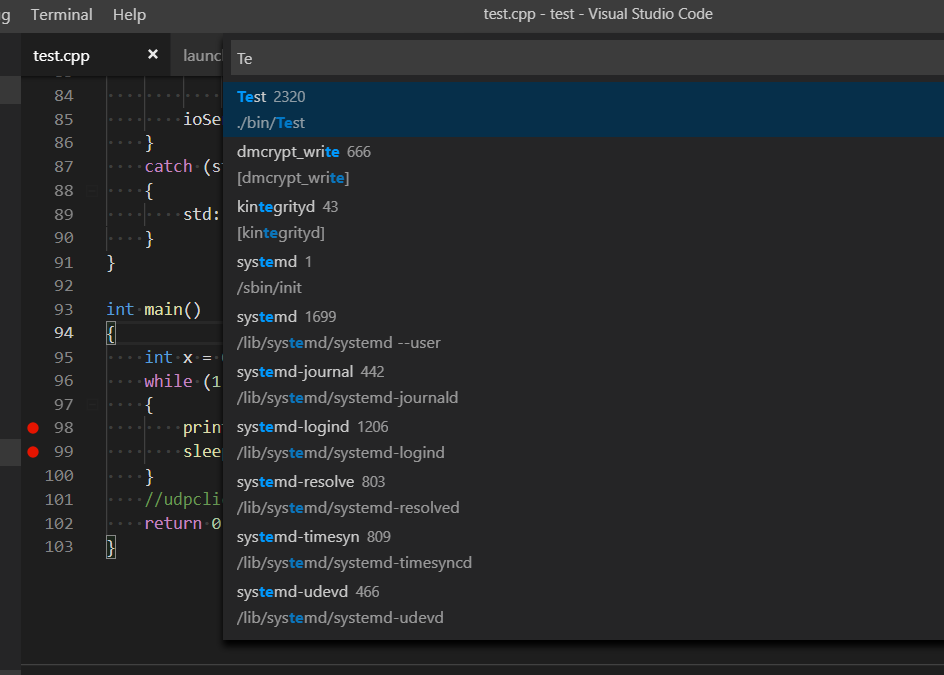 Cant Attach Remote Linux C Program · Issue 3325 · Microsoftvscode Cpptools · Github 