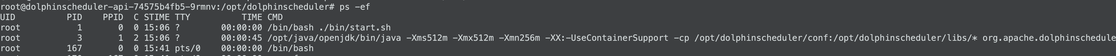 Improvement All Docker Deployment The Startup Command Adds Exec To Standardize Containerized