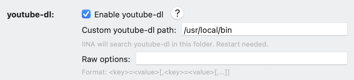 Add support for yt-dlp · Issue #3502 · iina/iina · GitHub