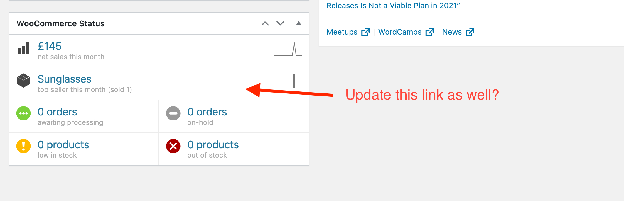 WooCommerce Status Widget: Update Net Sales Logic · Issue #28569 · woocommerce/woocommerce · GitHub