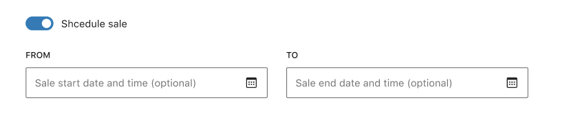 Create Schedule Sale Pricing Block · Issue 37394 · Woocommerce Woocommerce · Github