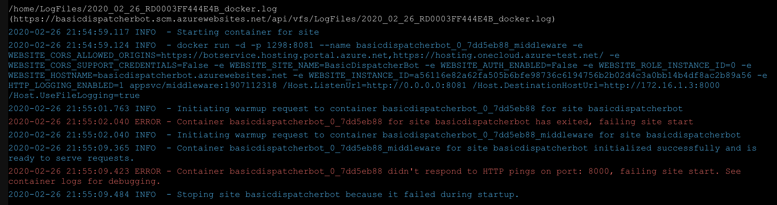 Error Deploying Python Dispatch App To Azure · Issue 1415 · Microsoft Botbuilder Tools · Github