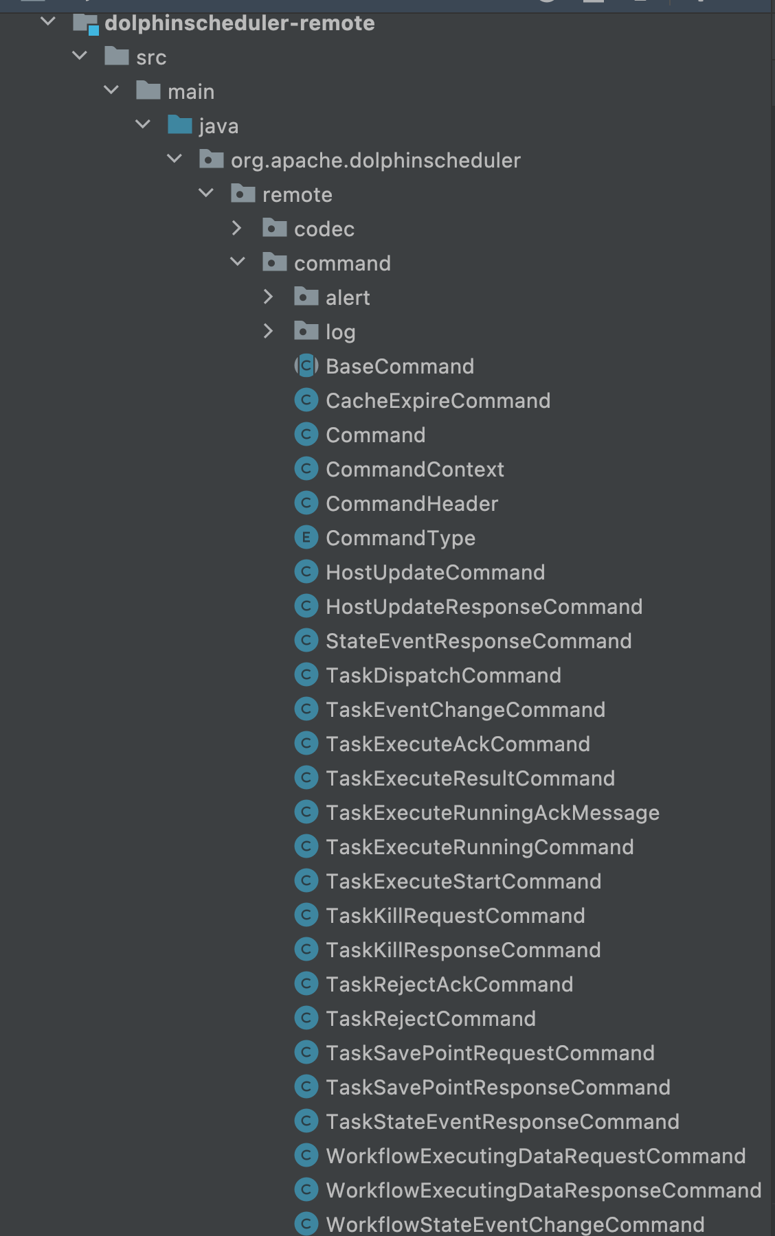 [Improvement][RPC] Rename RPC command to request · Issue #13559 · apache/dolphinscheduler · GitHub