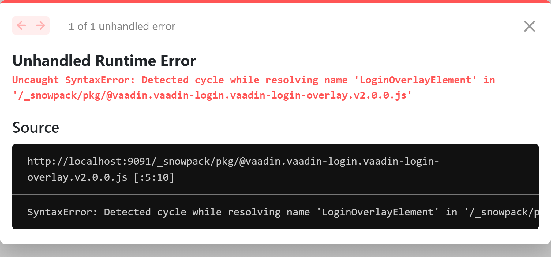 [BUG] snowpack 3.3.x introduces cyclic dependencies between imports · Issue #3214 · FredKSchott ...