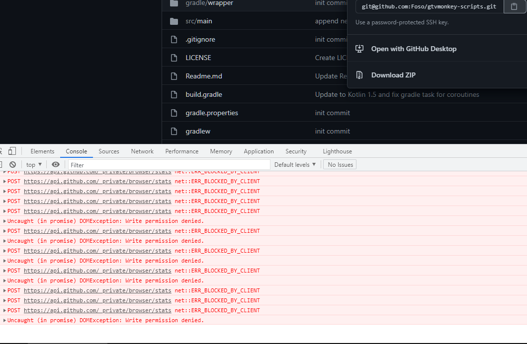 copy to clipboard on github doesnot work · Issue #1706 · minbrowser/min ...