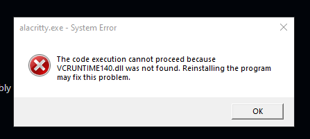 installed alacritty but it does not open · Issue #25704 · microsoft ...