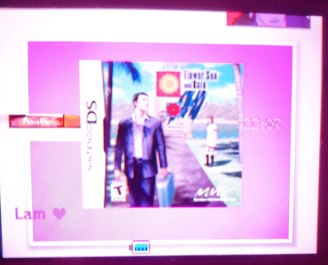 UI elements in DSi/3DS theme disappear upon completed loading when positioned next to cover arts ...
