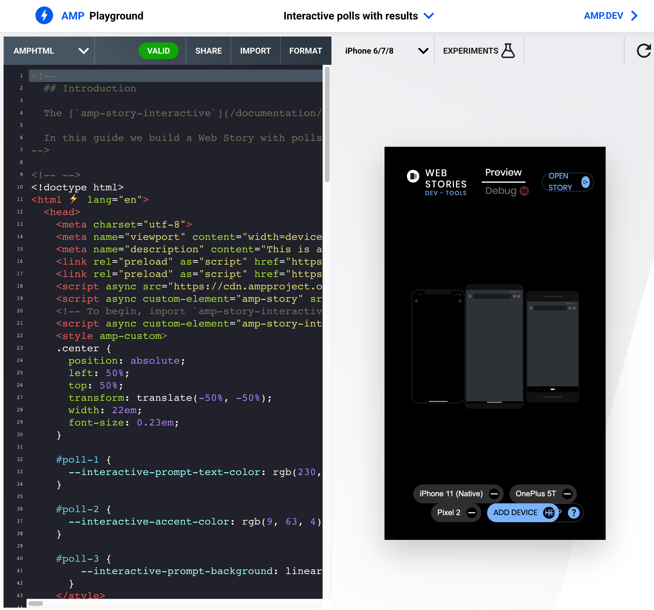 Stories in Playground trigger the Story DevTools instead of showing the story · Issue #5966 ...