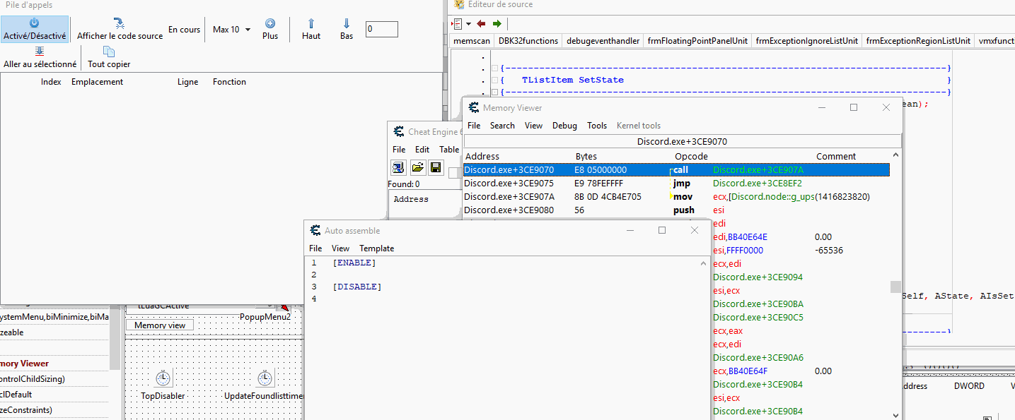 Access Violation when trying to make an AOB injection template · Issue #504 · cheat-engine/cheat ...