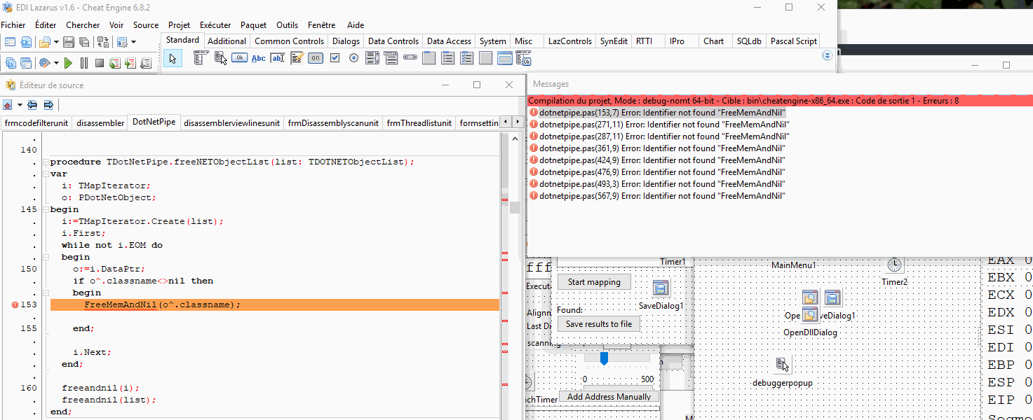 Access Violation when trying to make an AOB injection template · Issue #504 · cheat-engine/cheat ...