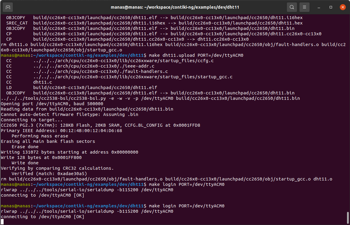 Build a template to add external sensor on CC2650 Launchpad in cc26x0 ...