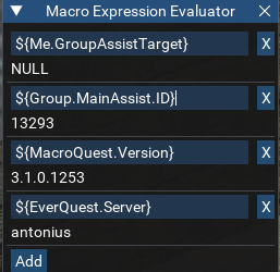 [BUG] ${Me.GroupAssistTarget} and Spawn[].TargetOfTarget always NULL · Issue #713 · macroquest ...