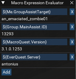 [BUG] ${Me.GroupAssistTarget} and Spawn[].TargetOfTarget always NULL · Issue #713 · macroquest ...