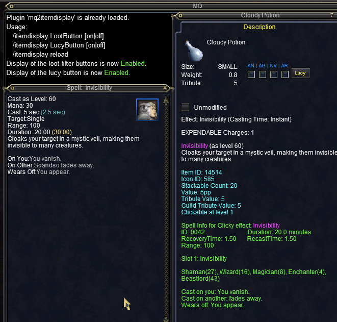 [BUG] No Spell info in EQUI_SpellDisplay.xml · Issue #782 · macroquest/macroquest · GitHub