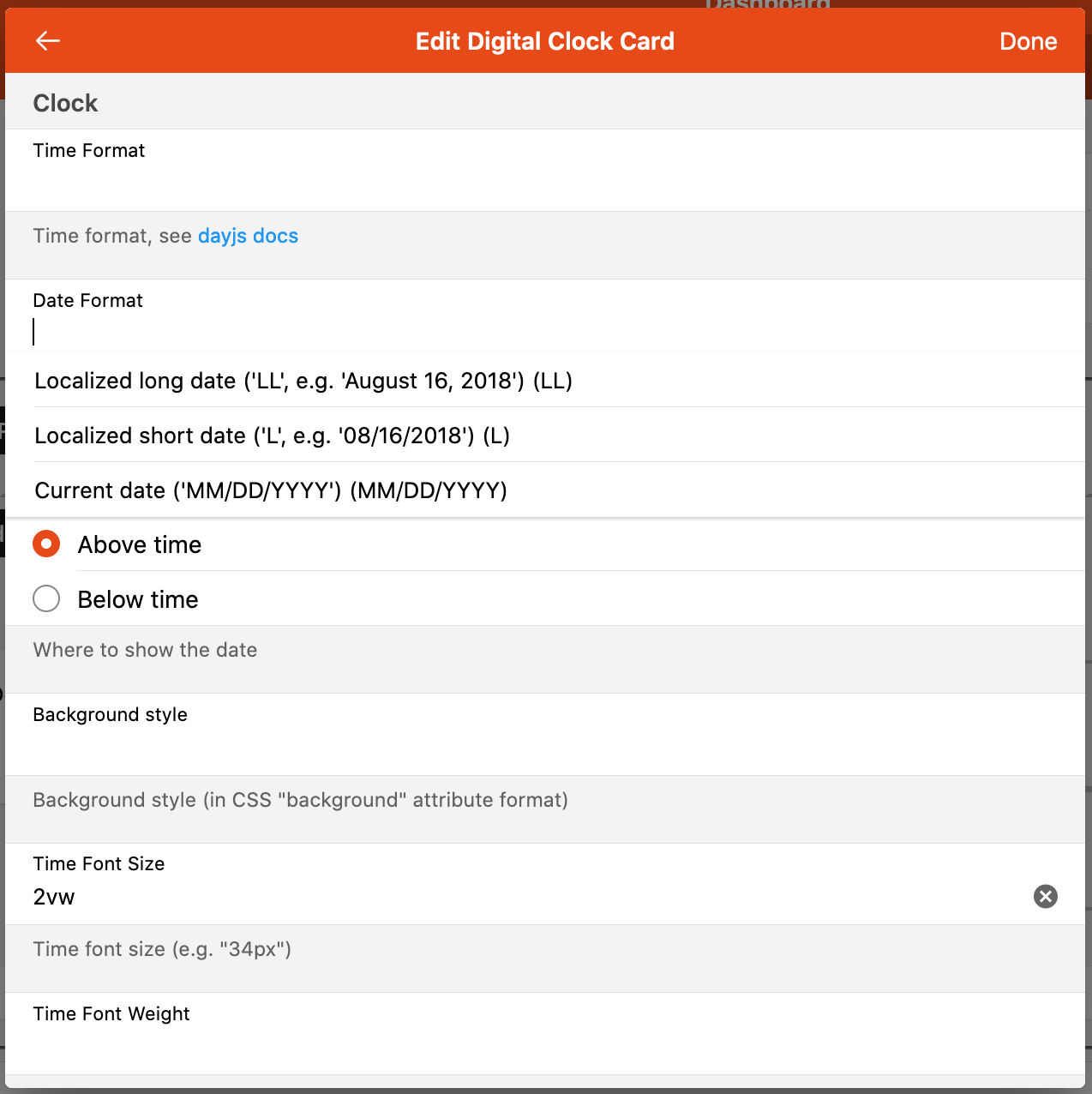 Add a clock standard widget · Issue #669 · openhab/openhab-webui · GitHub
