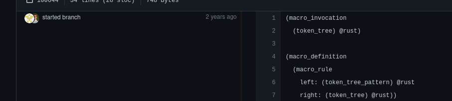 HTML injection in Rust inconsistent · Issue #3379 · nvim-treesitter/nvim-treesitter · GitHub
