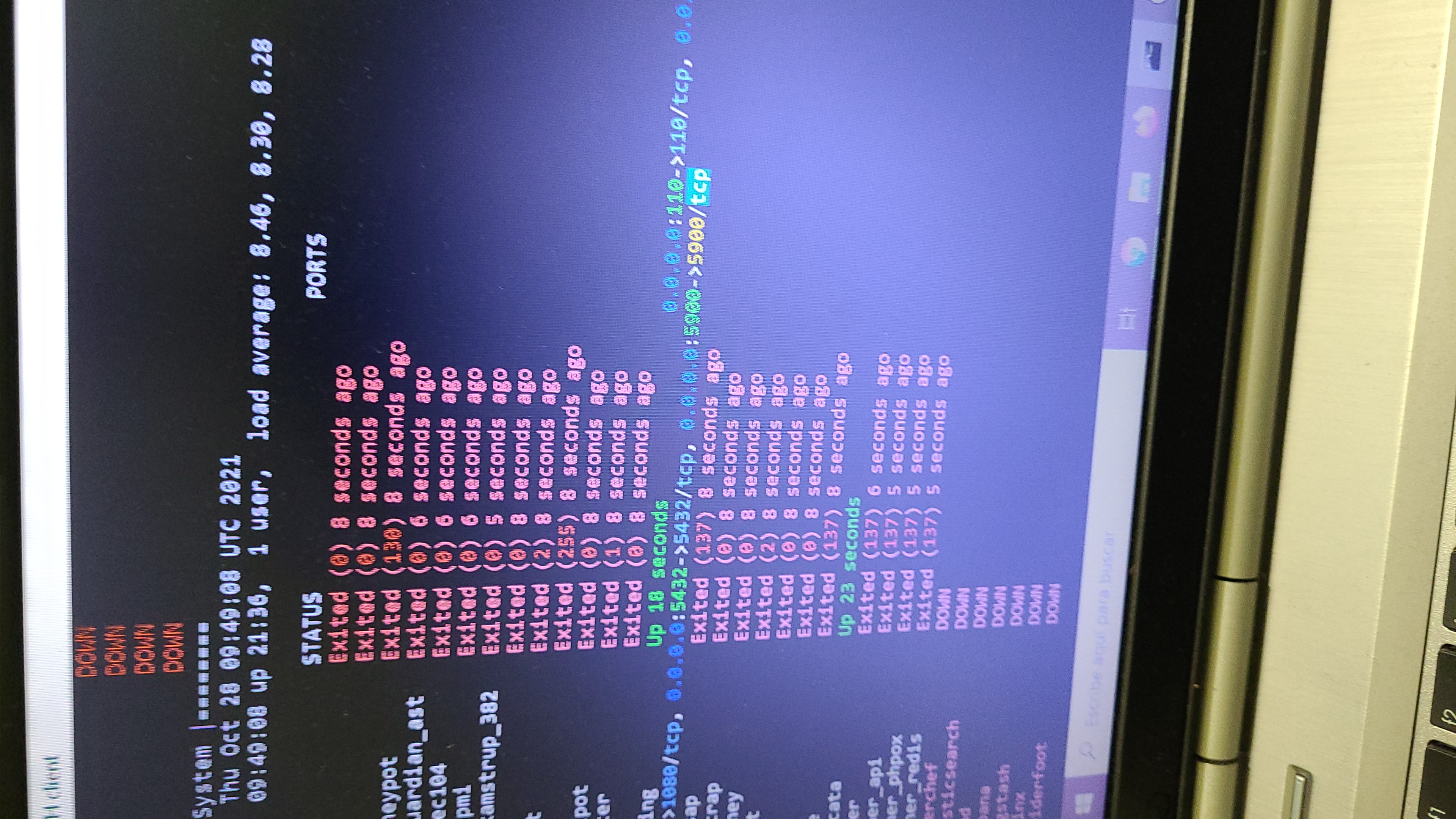 Dockers get up and down every little bit, solution? · Issue #1231 ...