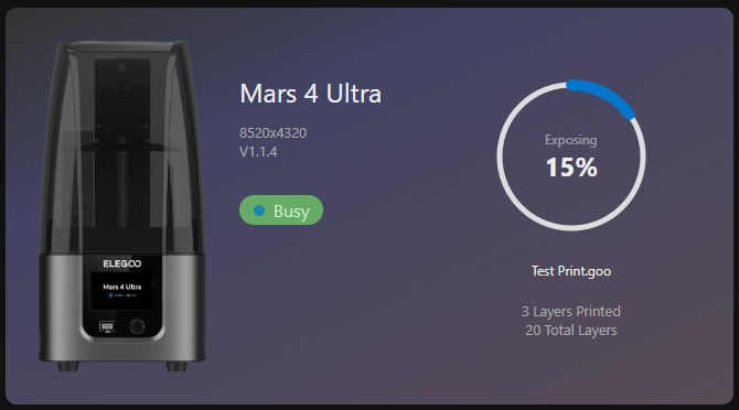 GitHub - ssewell/Elegoo3DPrinterMonitor: Application to provide status of Elegoo 3D Printers ...