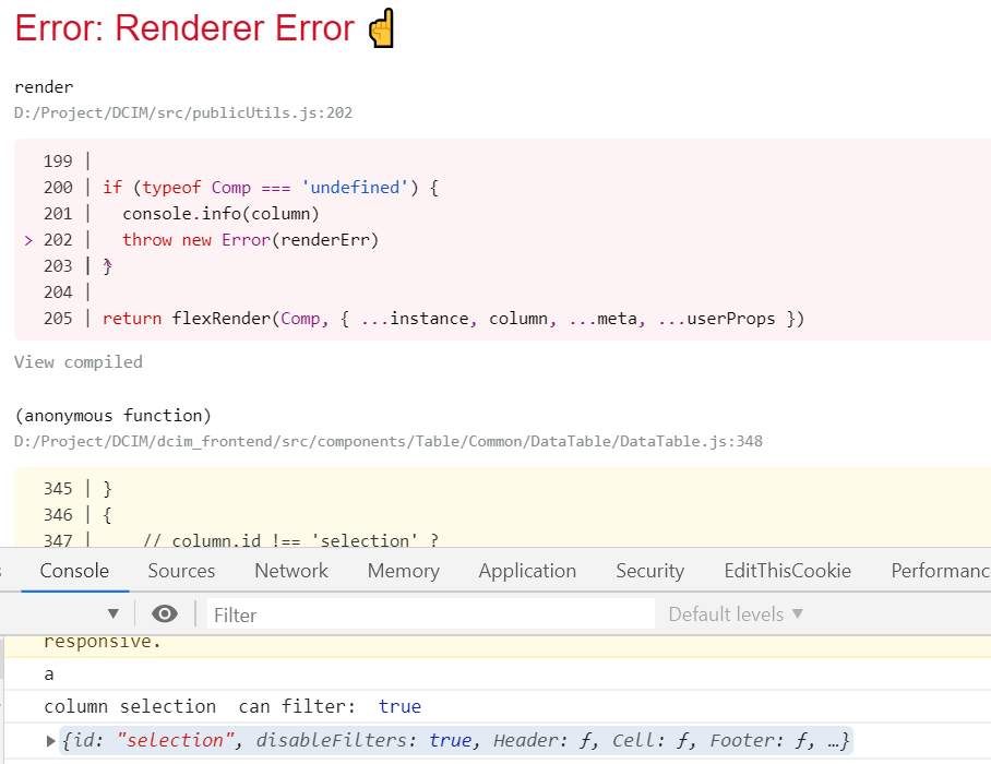 Can Not Use Global Filter With Column Filter In The Same Table Which Has Checkbox Selection