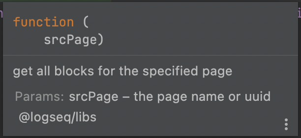 `logseq.Editor.getPageBlocksTree` does not work when page uuid is passed in as param · Issue ...