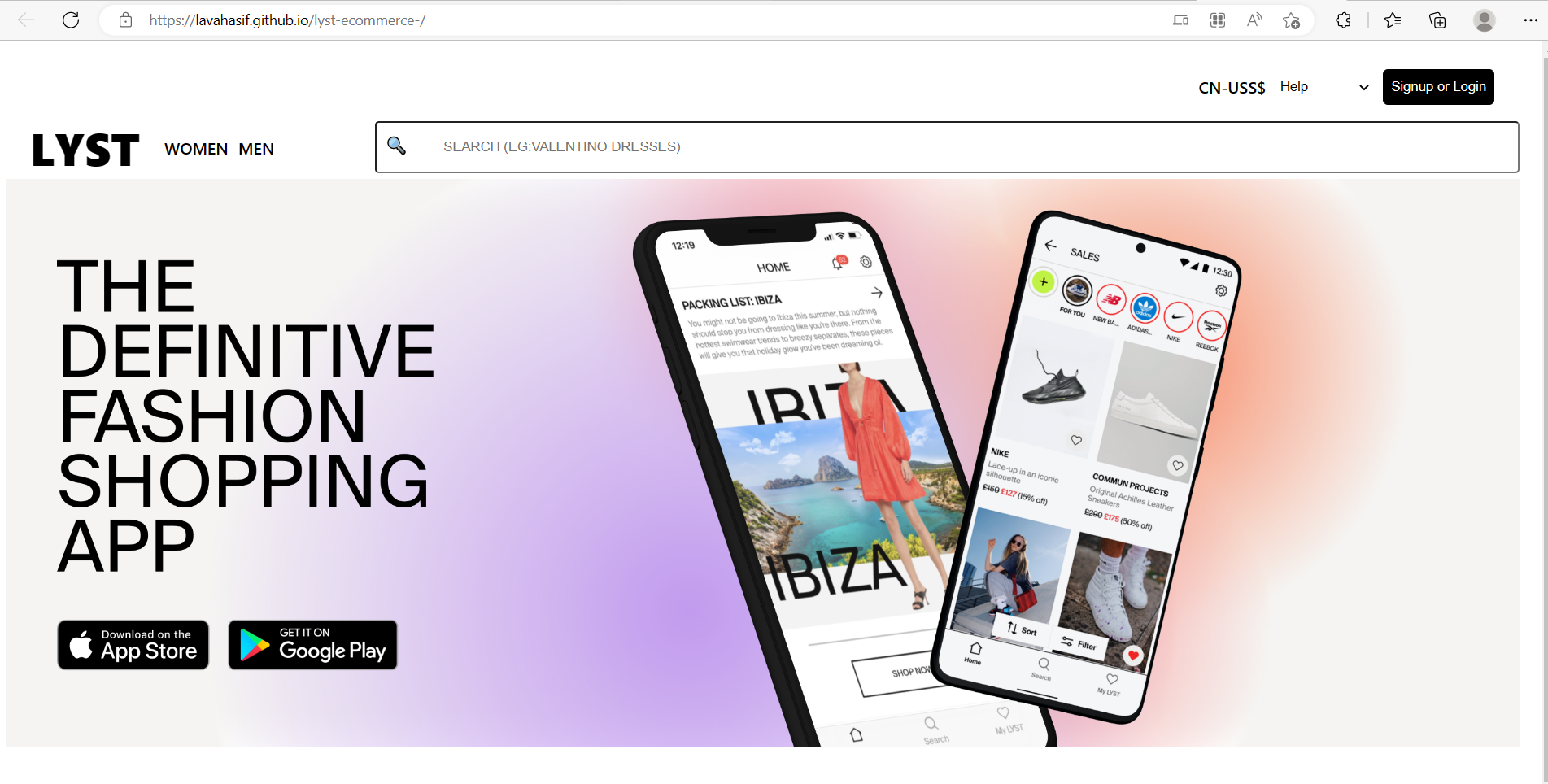 GitHub - lavahasif/lyst-ecommerce-