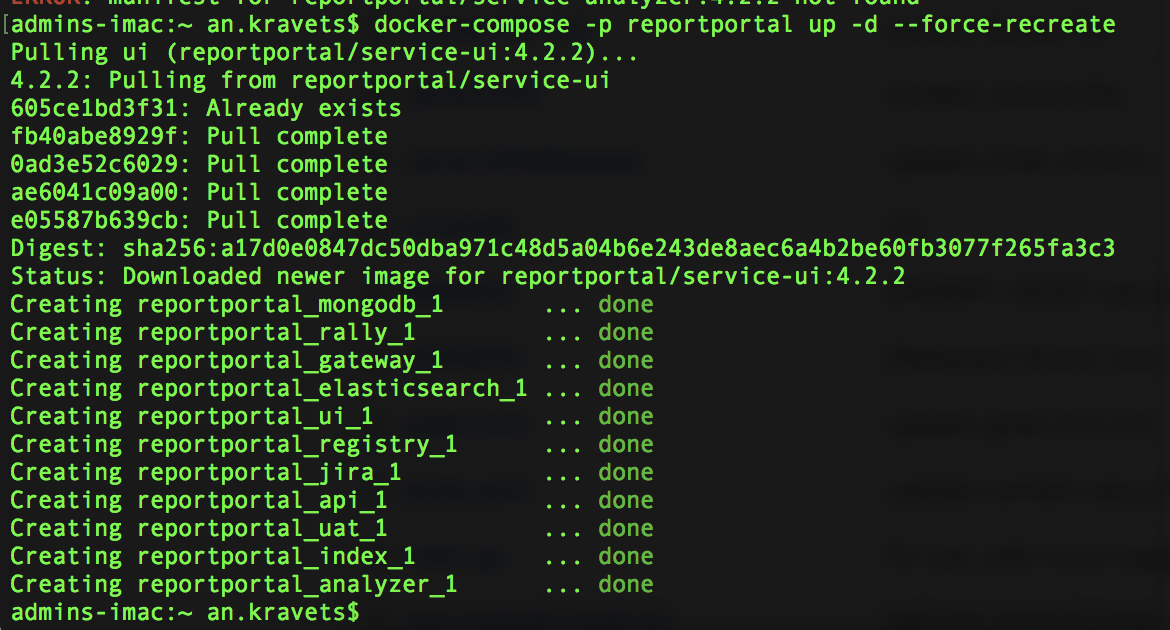 Please Fix Failed Build · Issue 826 · Reportportalservice Ui · Github