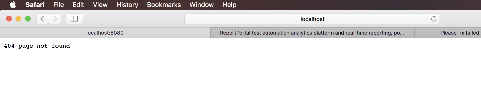 Please Fix Failed Build · Issue 826 · Reportportalservice Ui · Github