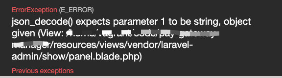 当json字段为null时show->xxx->json()报错 · Issue #3551 · z-song/laravel-admin ...