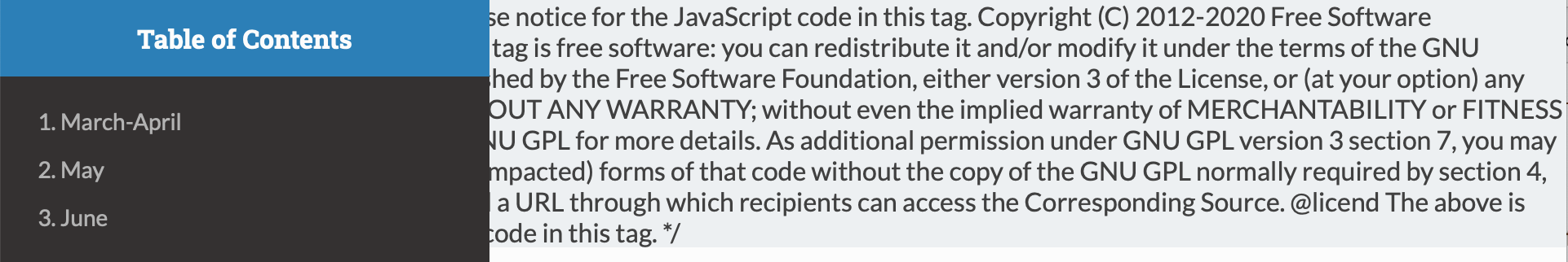A huge comment from in the beginning of generated file · Issue #109 ...