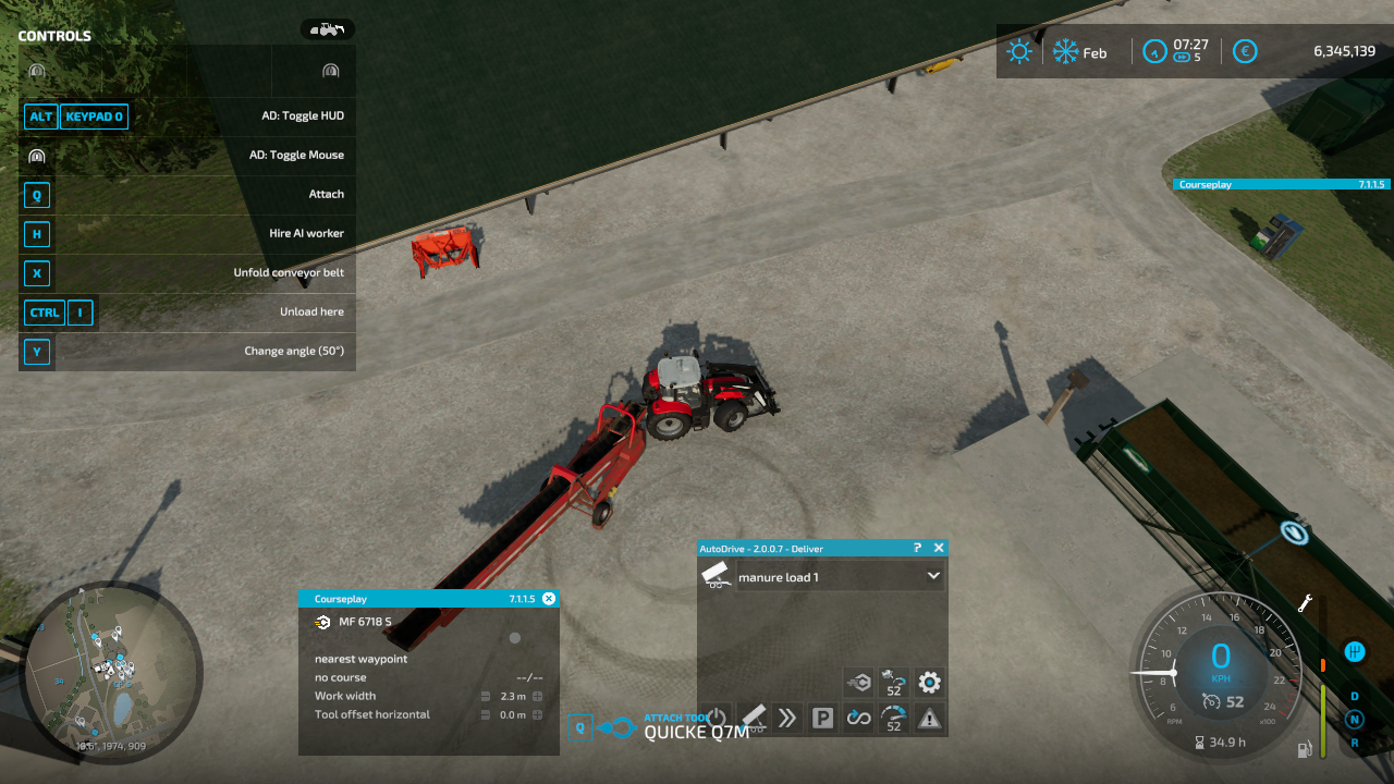 [BUG_SP] Tractor with frontloader and conveyor hangs the game · Issue #2113 · Courseplay ...