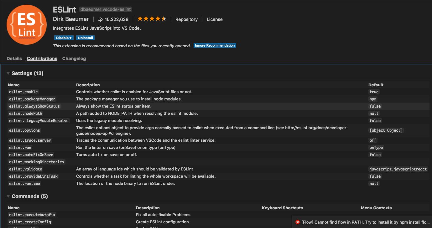 Support searching through the extensions contributions · Issue #65803 · microsoft/vscode · GitHub