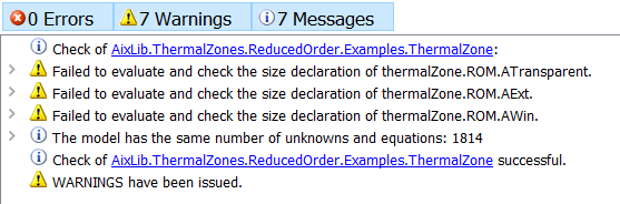 Avoid warning in thermalZone model · Issue #1195 · RWTH-EBC/AixLib · GitHub