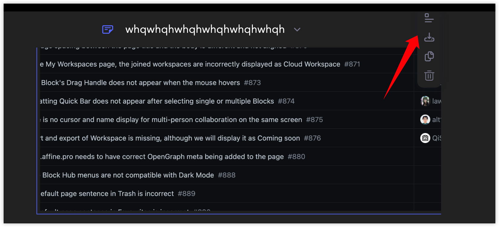 Image block popup doesn't follow scroll · Issue #1214 · toeverything/blocksuite · GitHub
