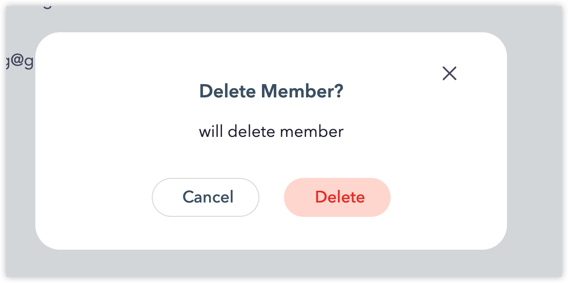 Removing Members Does Not Require A Second Confirmation · Issue 988 · Toeverything Affine · Github