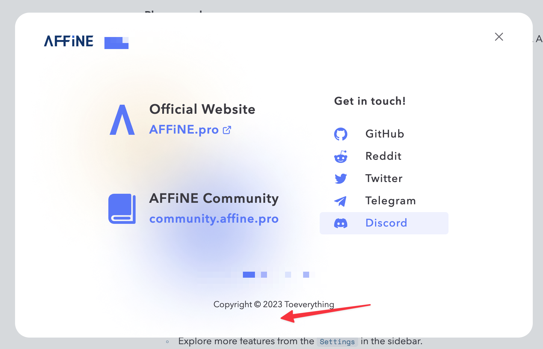 Add Terms And Privacy For Affine · Issue 1192 · Toeverything Affine