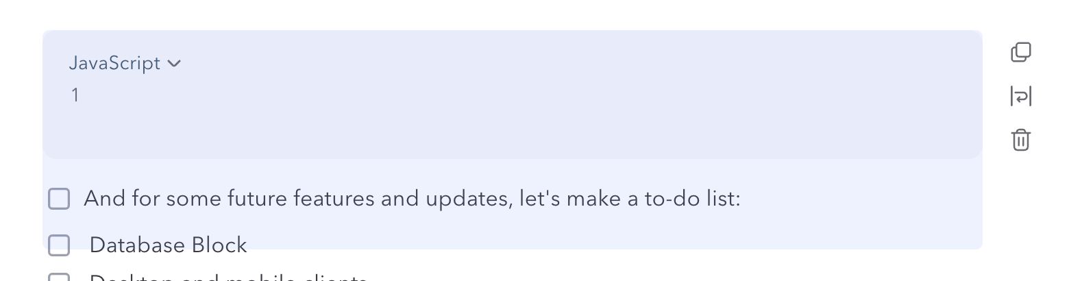 After pressing the Enter key in Code Block, the entire block is displayed abnormally · Issue ...